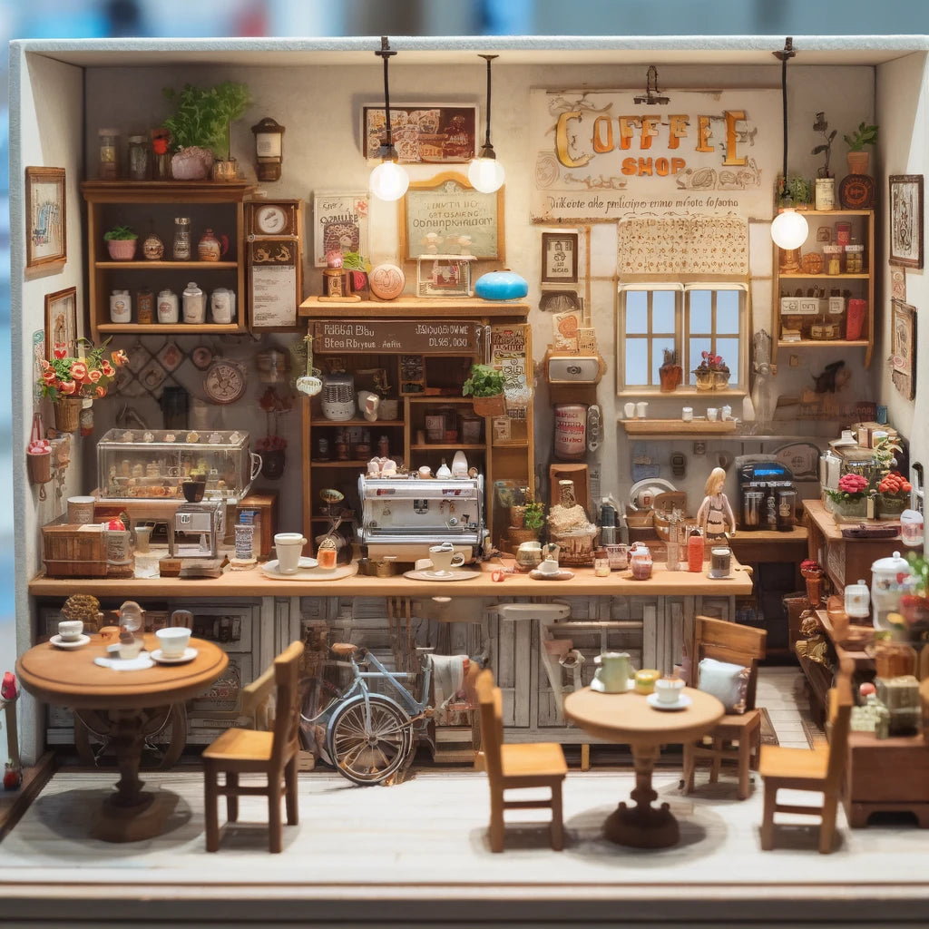 Miniature Room Kits – Build Tiny Worlds with Detail – Book Nook Kit