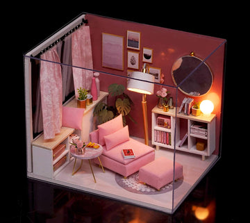 Miniature Room Kits – Build Tiny Worlds with Detail – Book Nook Kit