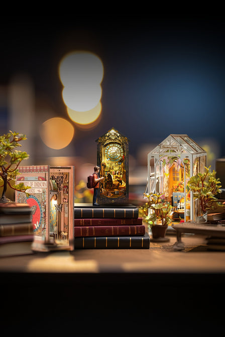 Book Nook Kits & Miniature Dollhouses | Creative DIY Kits