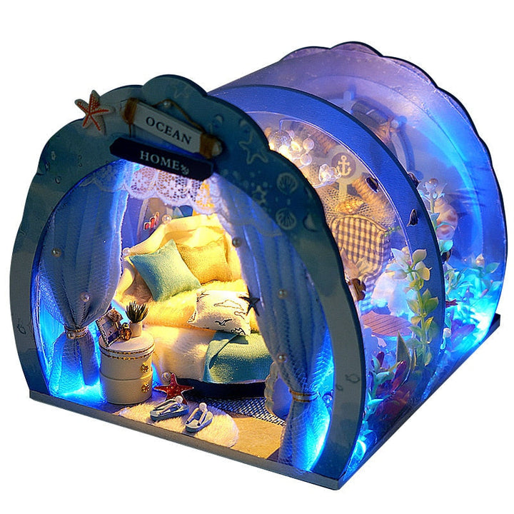 Miniature Room Kits – Build Tiny Worlds with Detail – Book Nook Kit