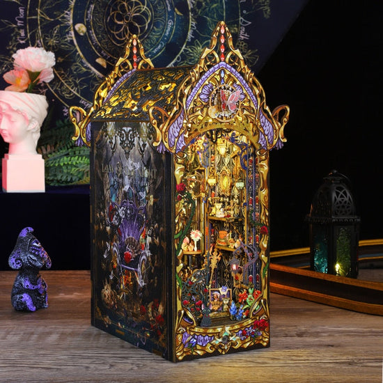 Law of the Night Book Nook – Magical Nocturnal DIY Kit – Book Nook Kit