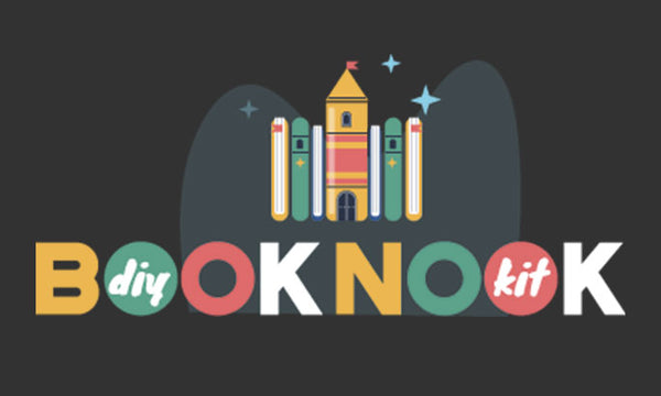 Beyond Library Max Book Nook Kit – Miniature Library Shelf