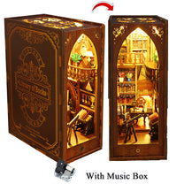 Library of Books Book Nook Kit – Miniature Library DIY