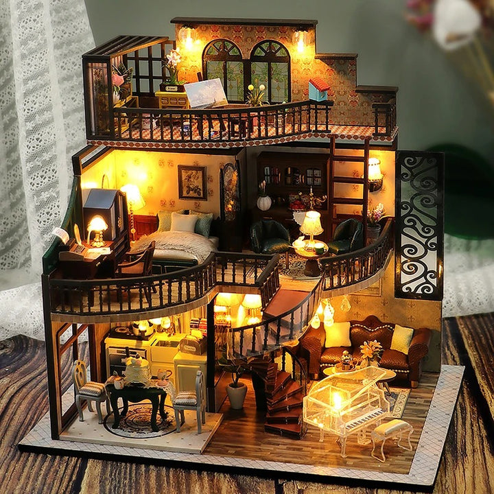 DIY Miniature House - Build Your Dream Miniature Home – Book Nook Kit