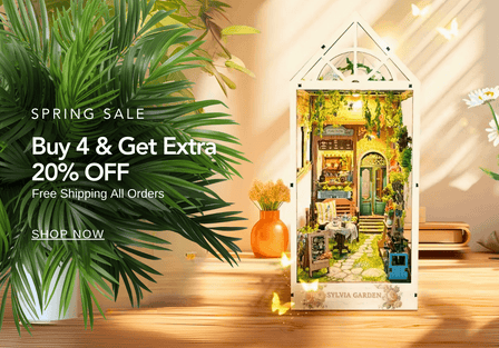 Book Nook Kits & Miniature Dollhouses | Creative DIY Kits